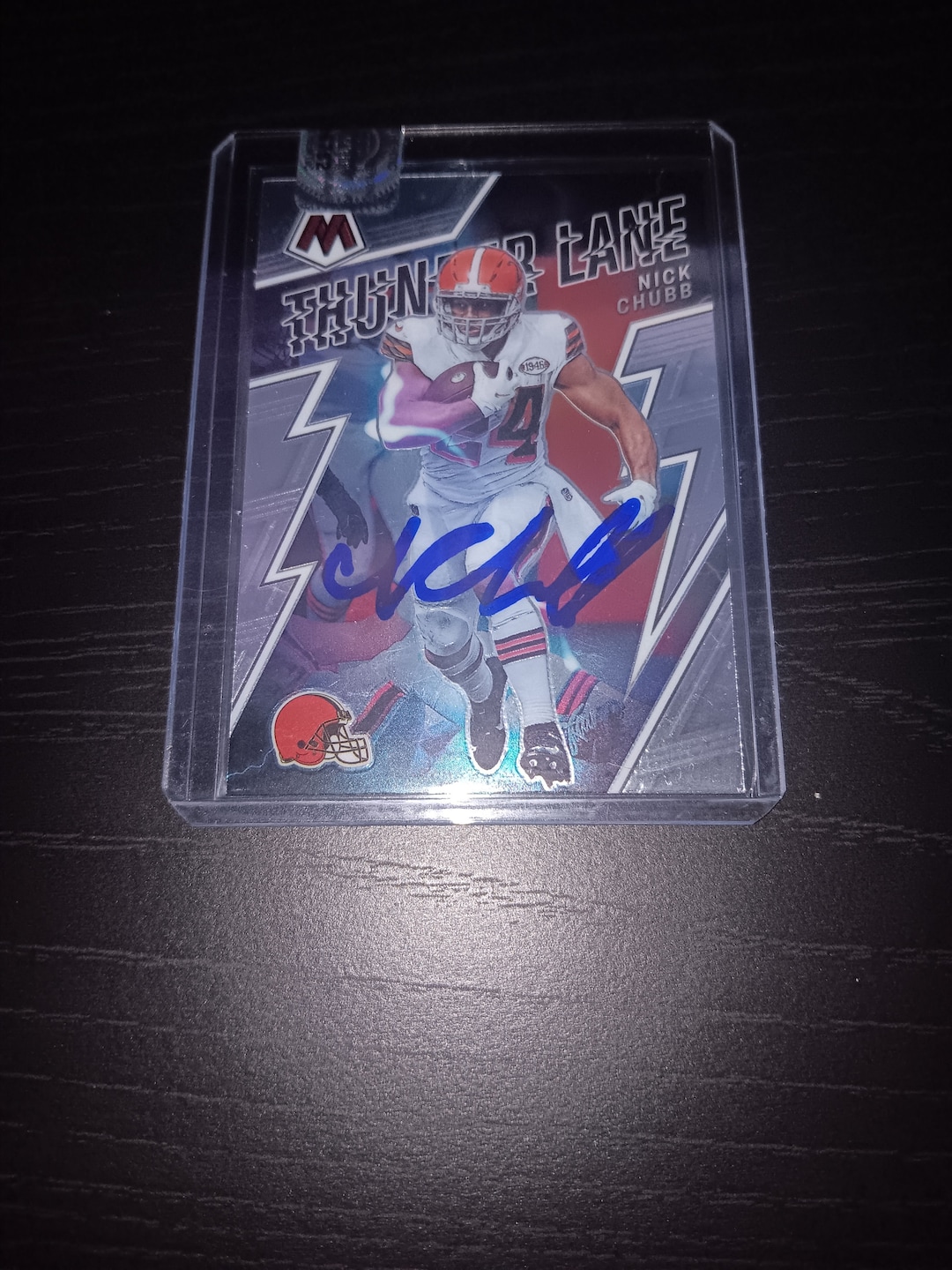 Nick Chubb Autographed Card With Coa - Etsy