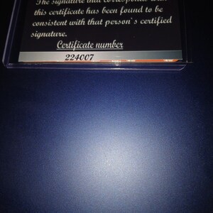 Sean Penn Autographed Card With Coa - Etsy