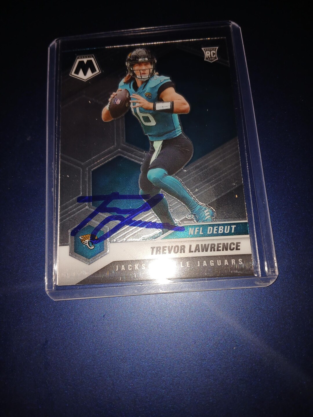 Trevor Lawrence Autographed Rookie Card With Coa - Etsy