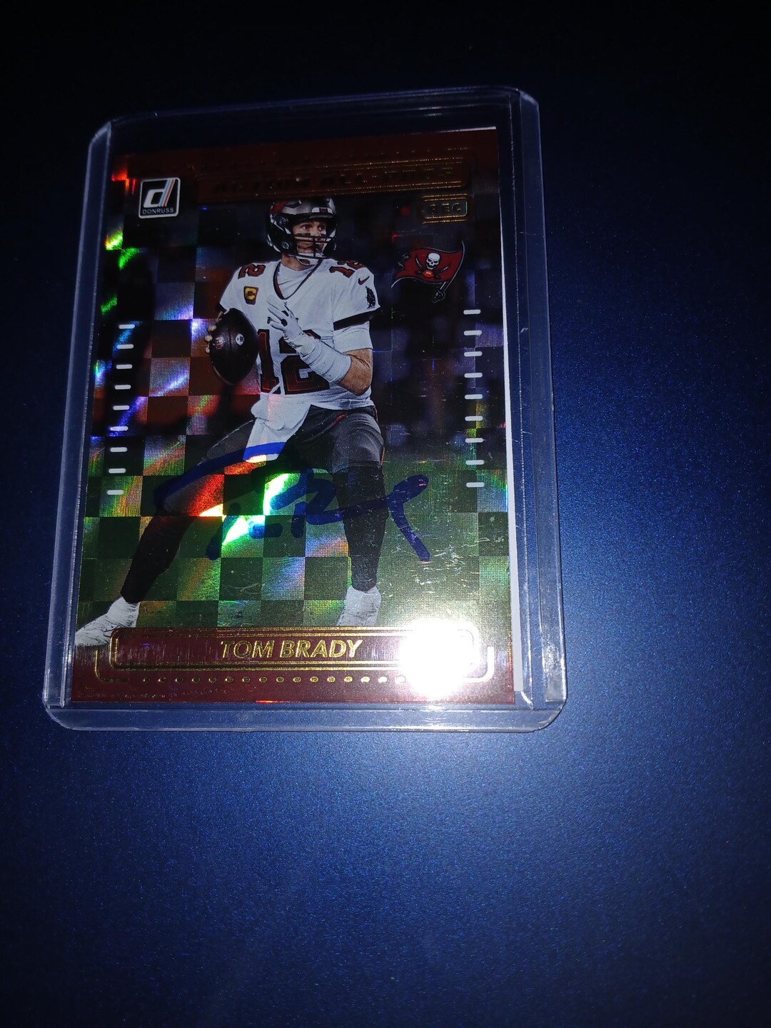 Tom Brady Autographed Card With Coa - Etsy