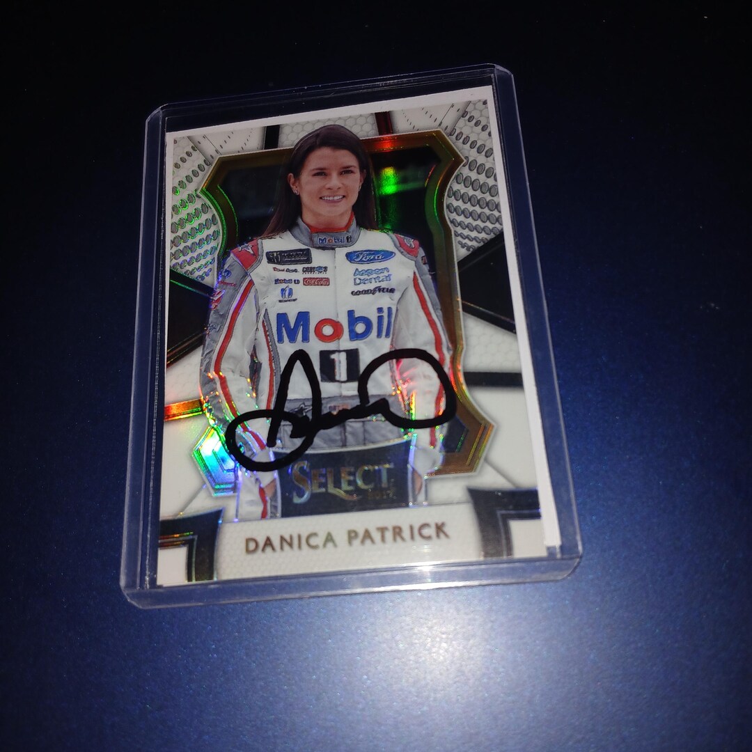 Danica Patrick Autographed Card With Coa - Etsy