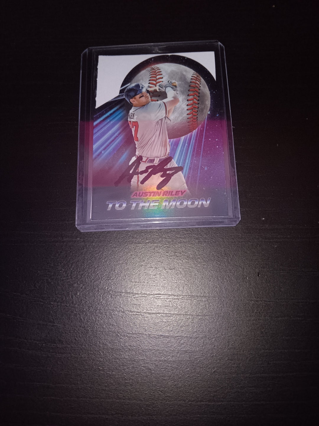 Austin Riley Autographed Card With Coa - Etsy