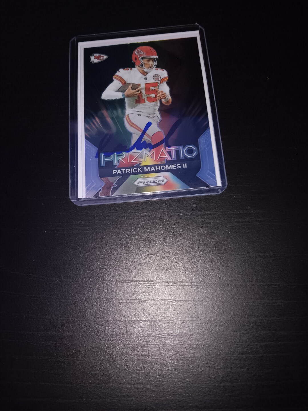 Patrick Mahomes Autographed Card With Coa - Etsy