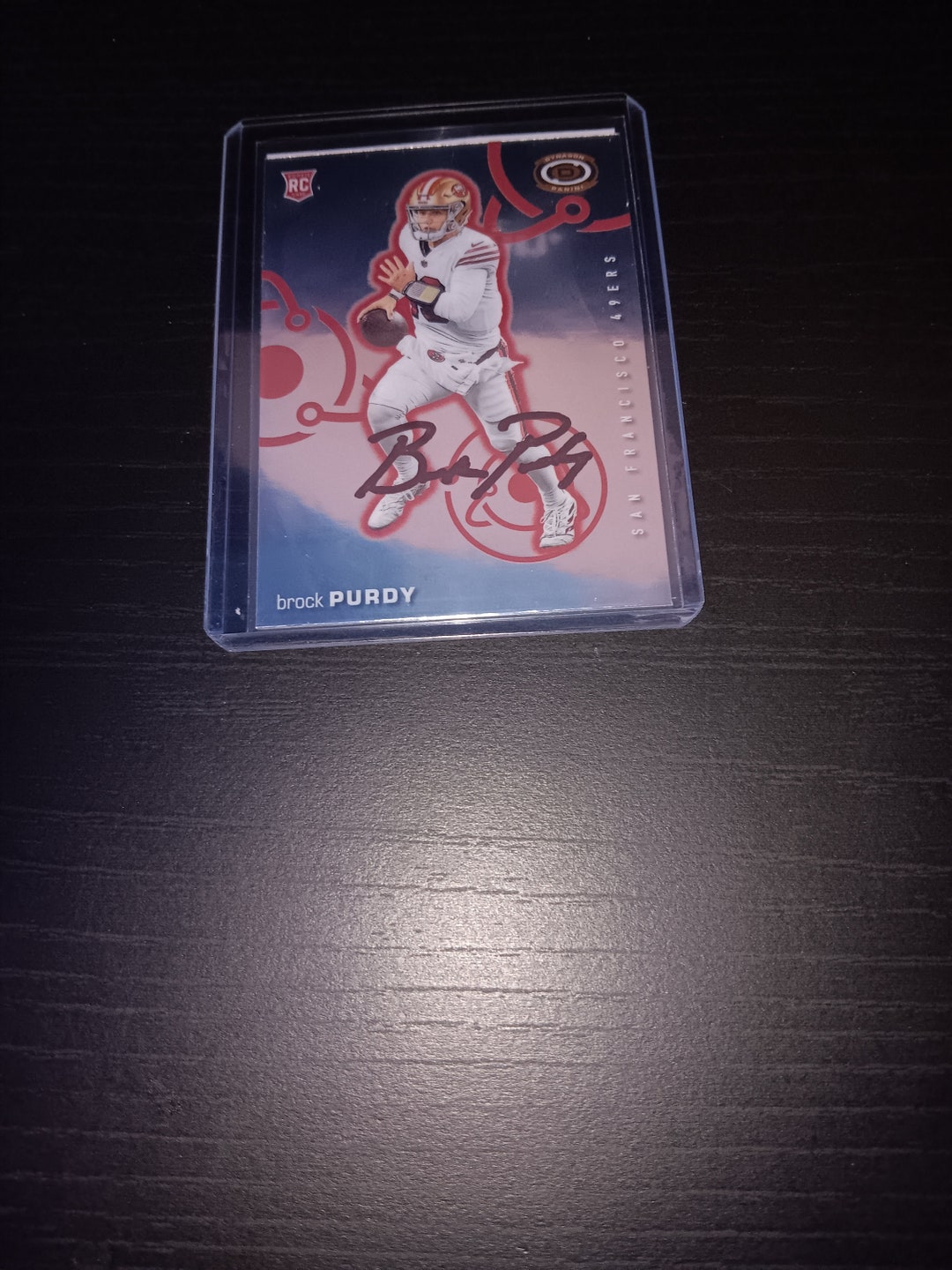 Brock Purdy Autographed Rookie Card With Coa - Etsy
