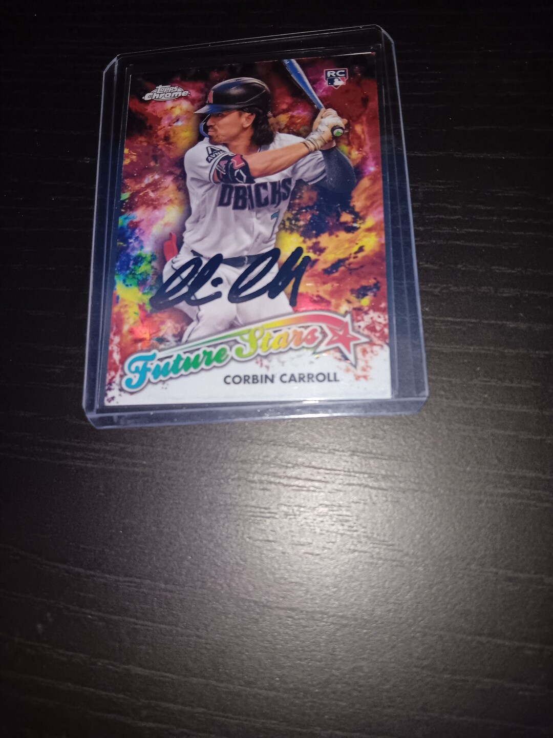 Corbin Carroll Autographed Rookie Card With Coa - Etsy