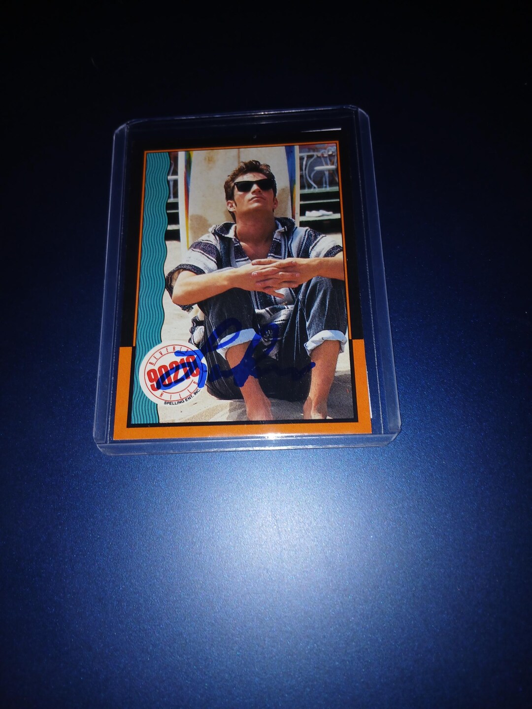 Luke Perry Autographed Card With Coa - Etsy