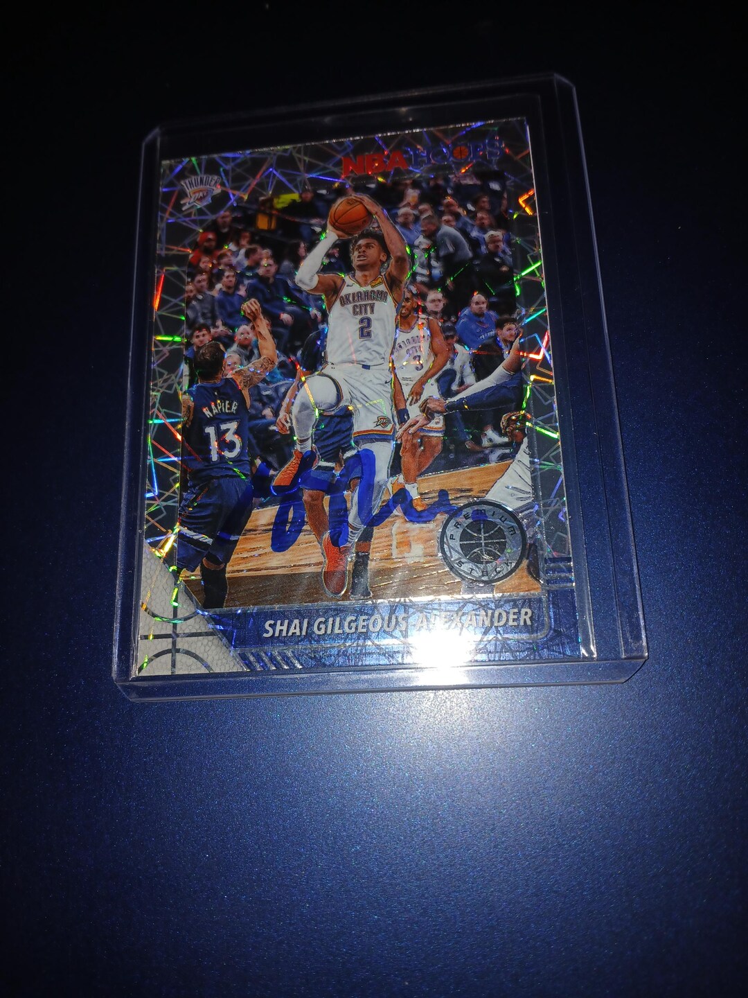 Shai Gilgeous-alexander Autographed Card With Coa - Etsy