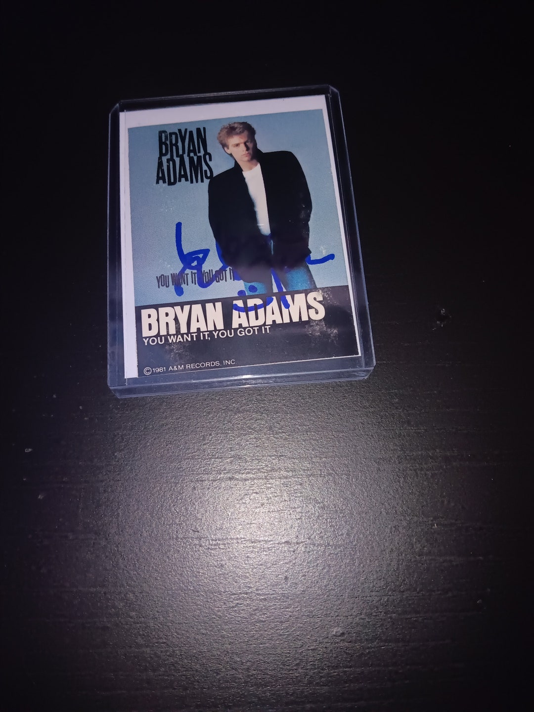 Bryan Adams Autograph With Coa - Etsy