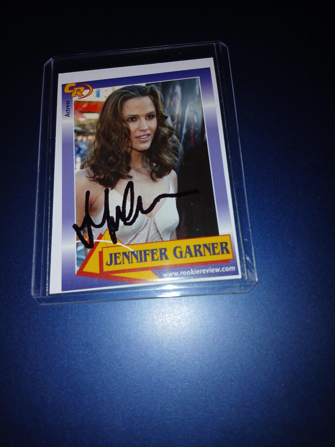 Jennifer Garner Autographed Card With Coa - Etsy