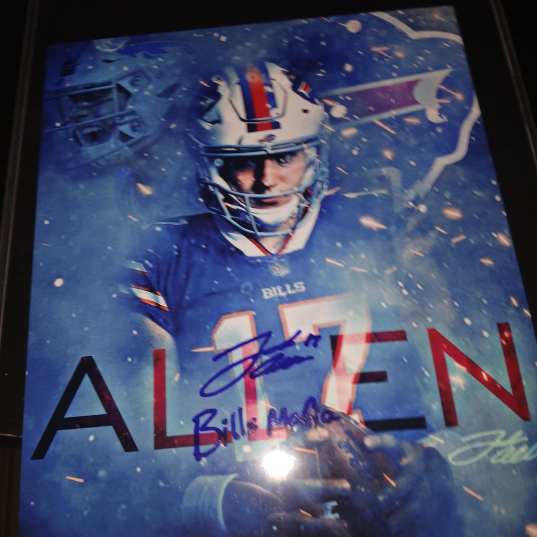 Josh Allen Autograph 8x10 With Cert - Etsy