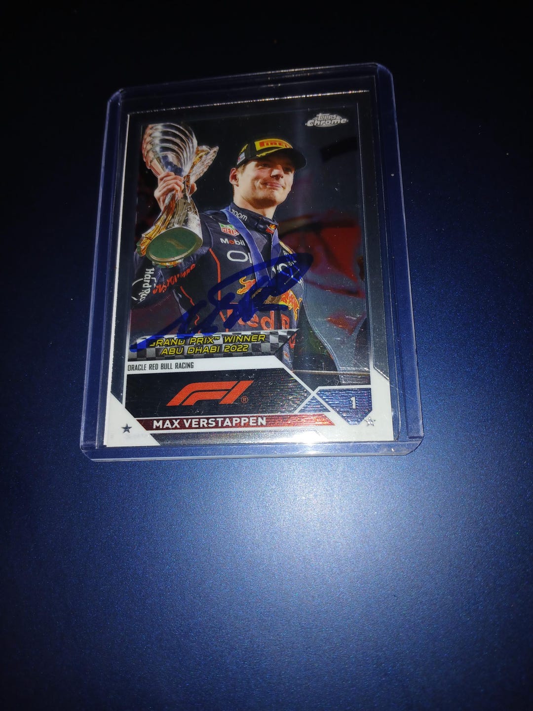 Max Verstappen Autographed Card With Coa - Etsy
