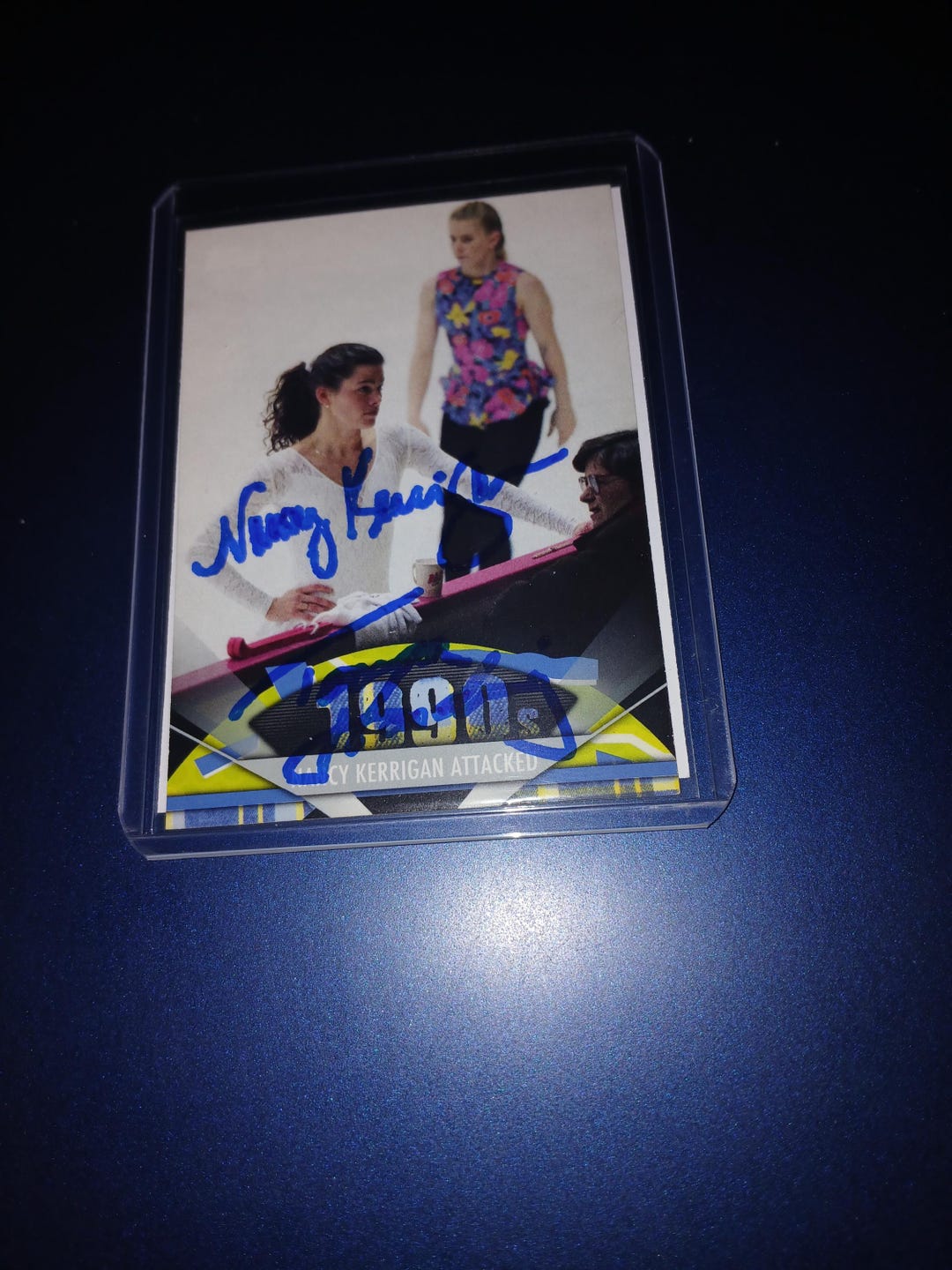 Tonya Harding, Nancy Kerrigan Autographed Card With Coa - Etsy