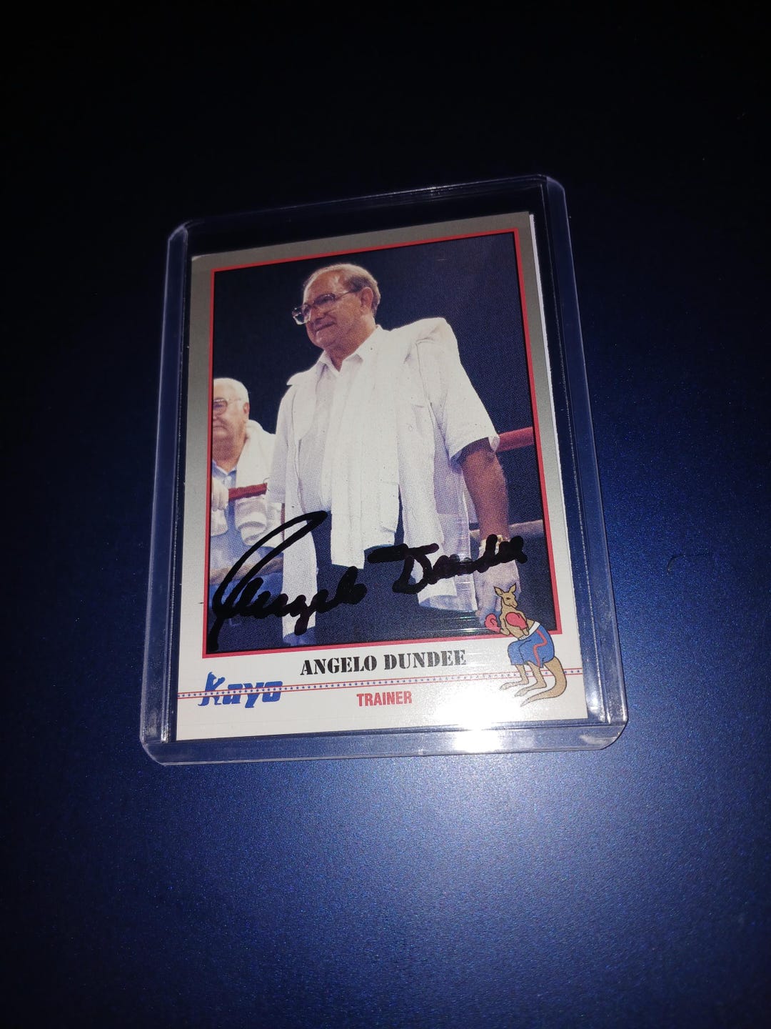 Angelo Dundee Autographed Card With Coa - Etsy