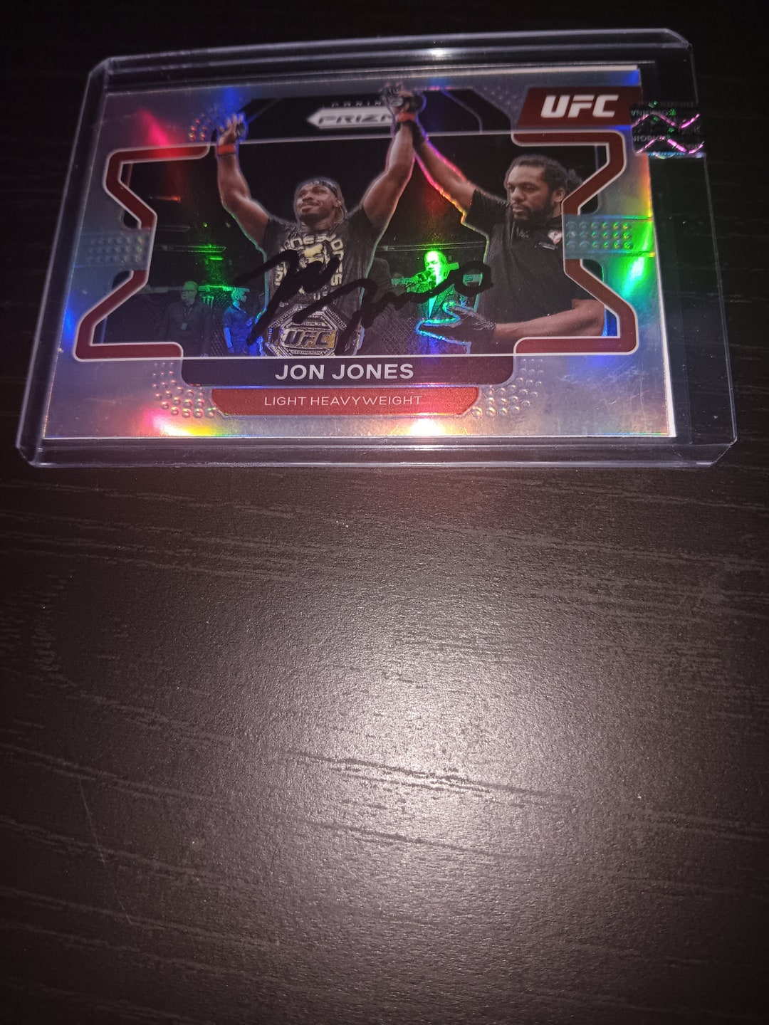 Jon Jones Autographed Card With Coa - Etsy