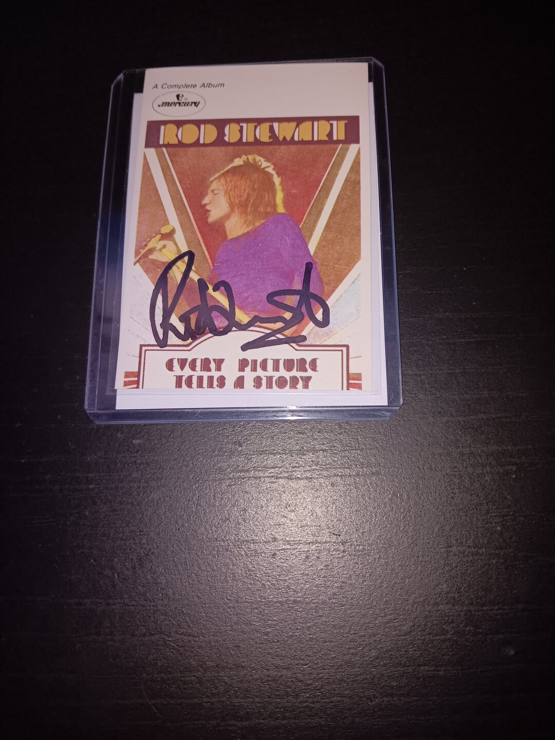 Rod Stewart Autograph With Coa - Etsy