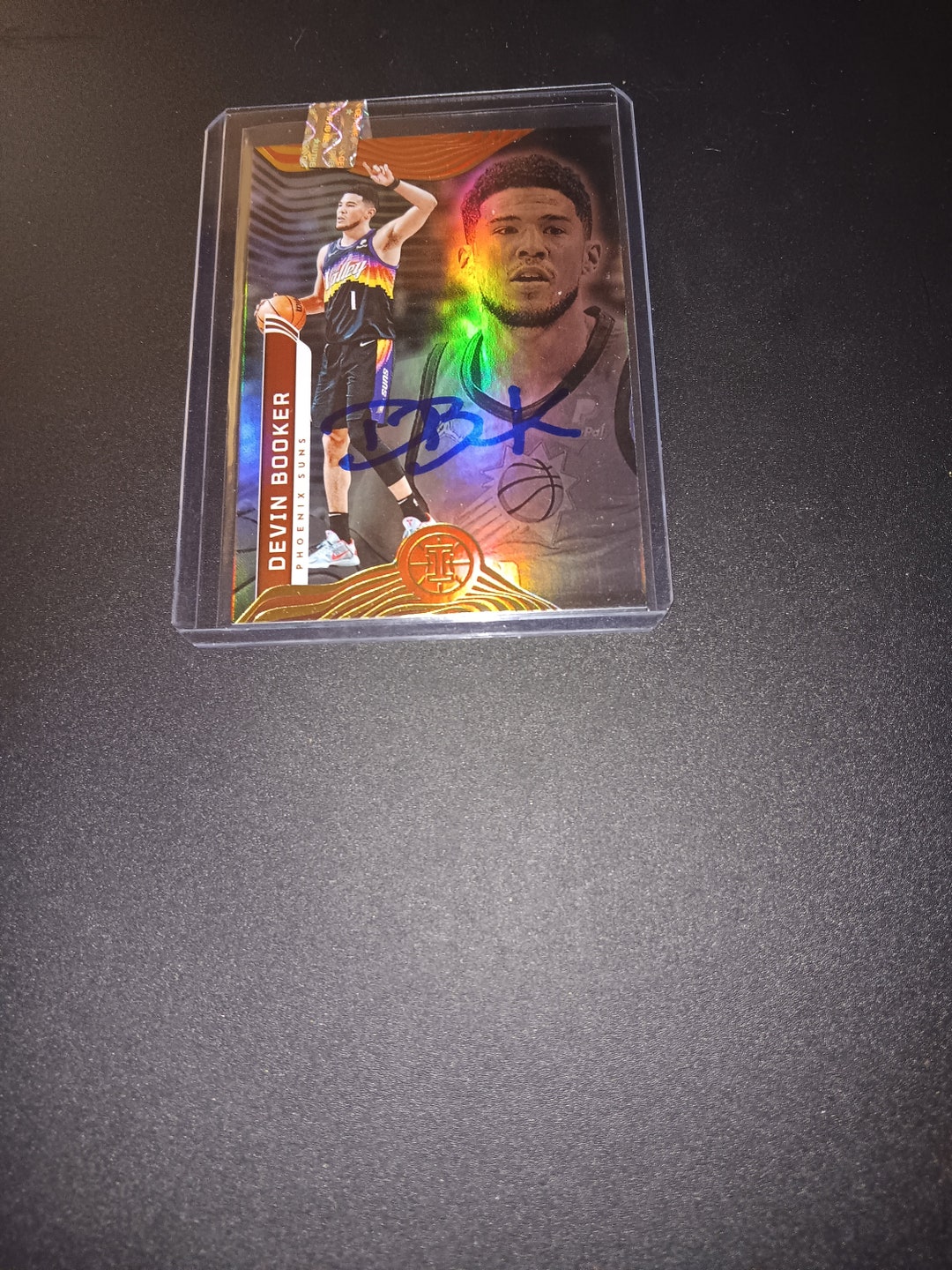 Devin Booker Autographed Card With Coa - Etsy