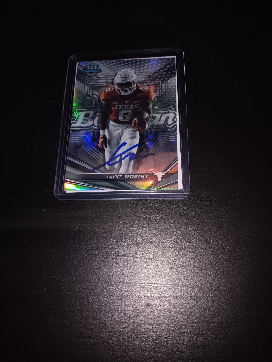 Xavier Worthy Autographed Rookie Card With Coa - Etsy