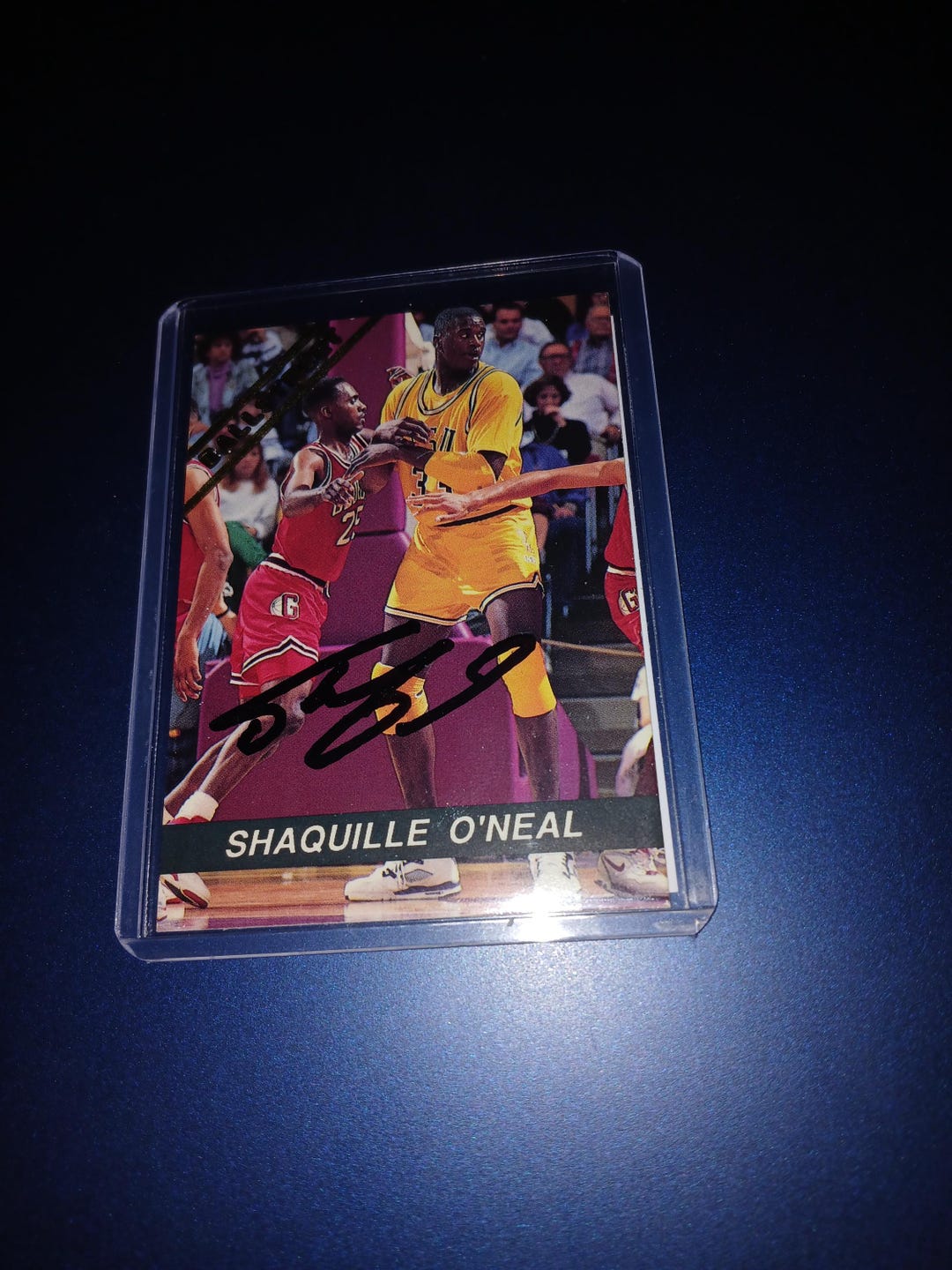 Shaquille O'neal Autographed Rookie Card With COA - Etsy