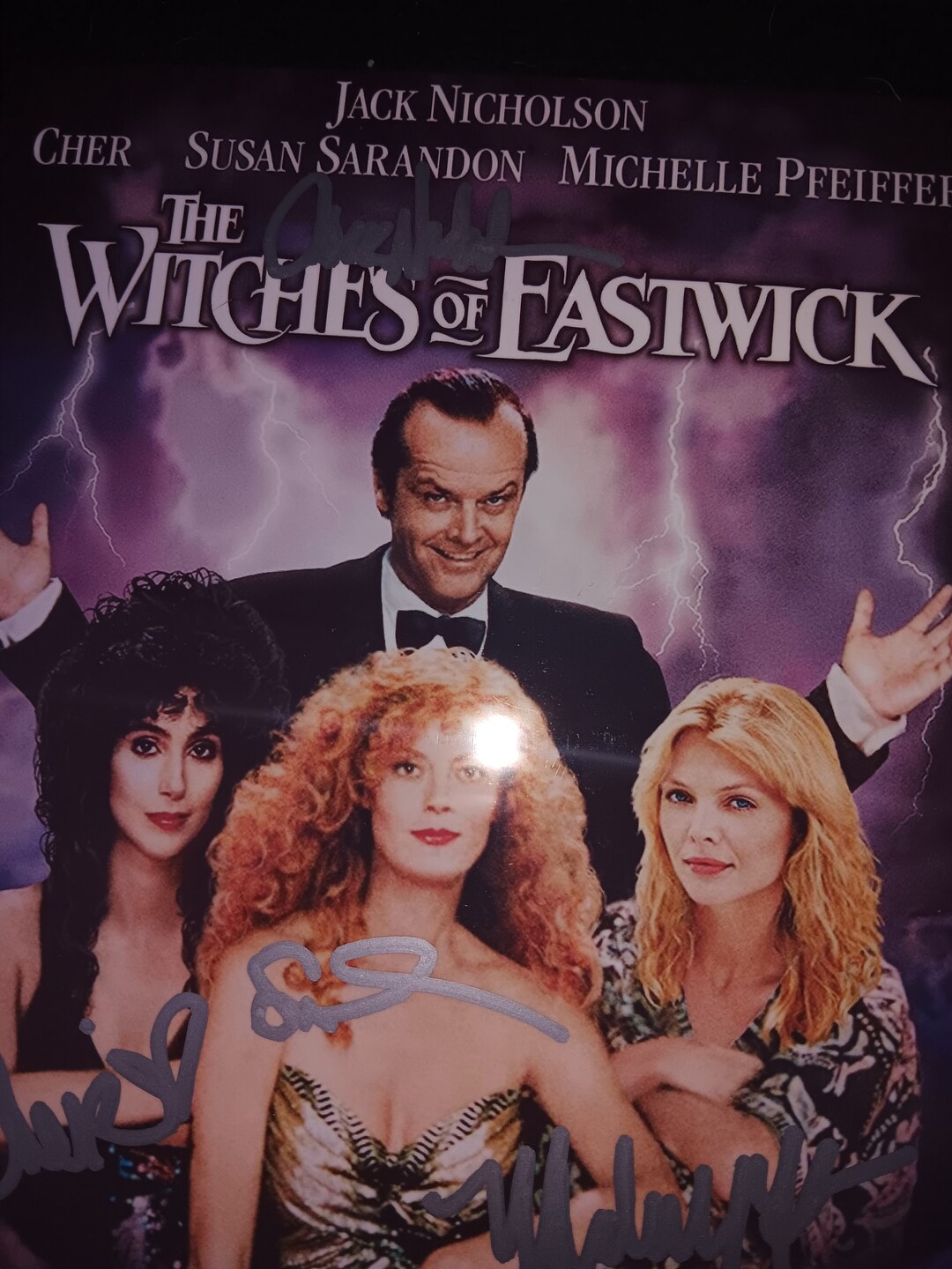 Jack Nicholson, Cher, Susan Sarandon, Michelle Pfeiffer Autographed ...