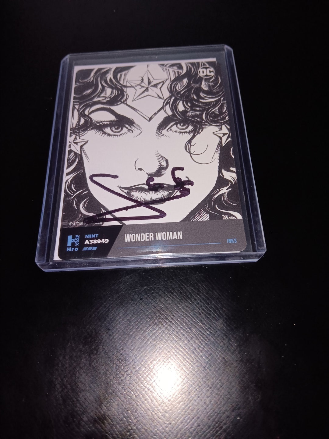 Gail Gadot Autographed Card With COA - Etsy