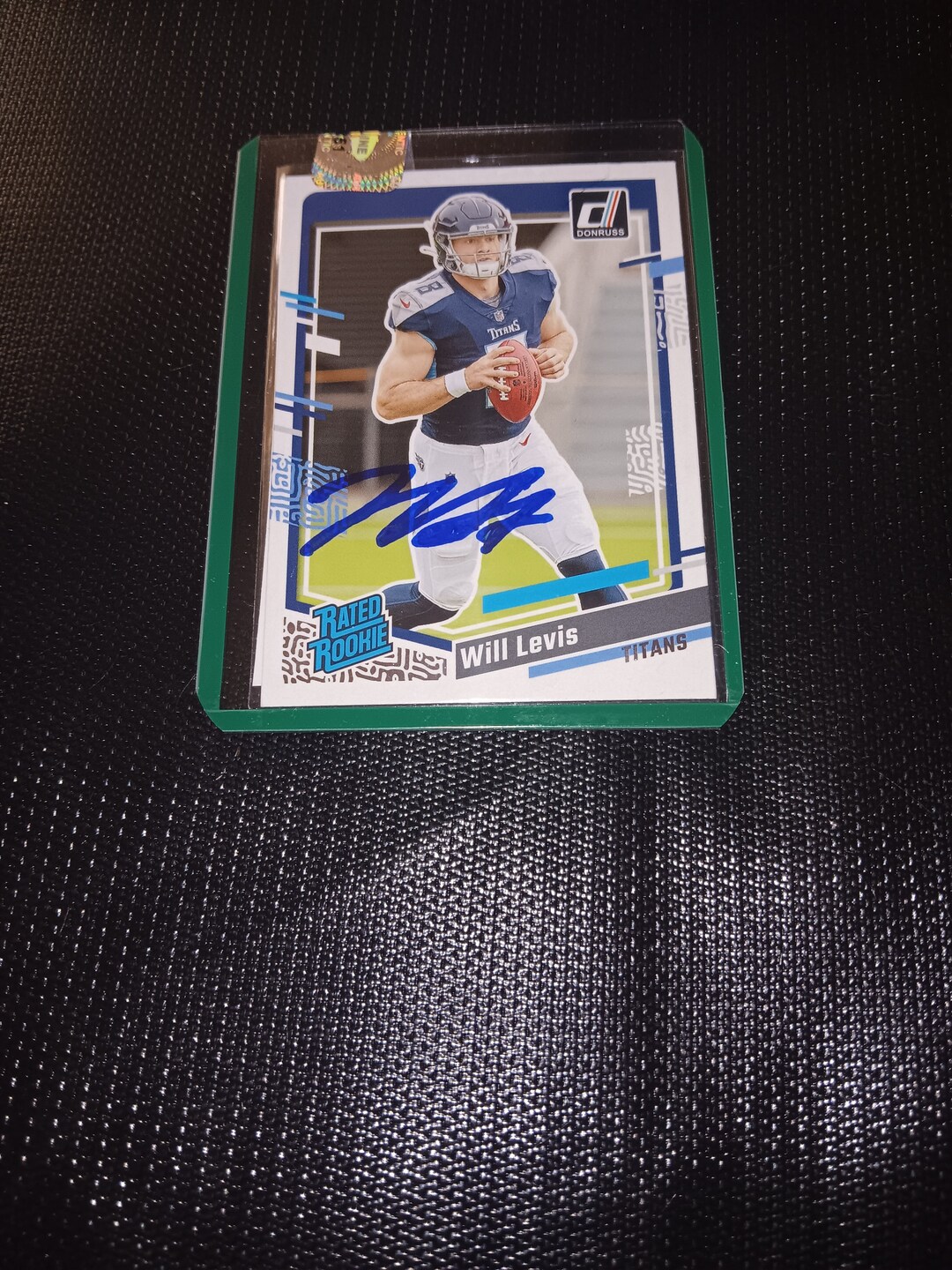 Will Levis Autographed Rookie Card With Coa - Etsy