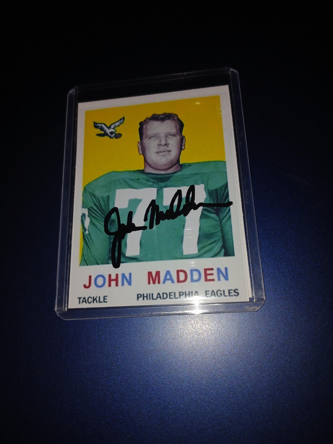 John Madden Autograph With Coa - Etsy
