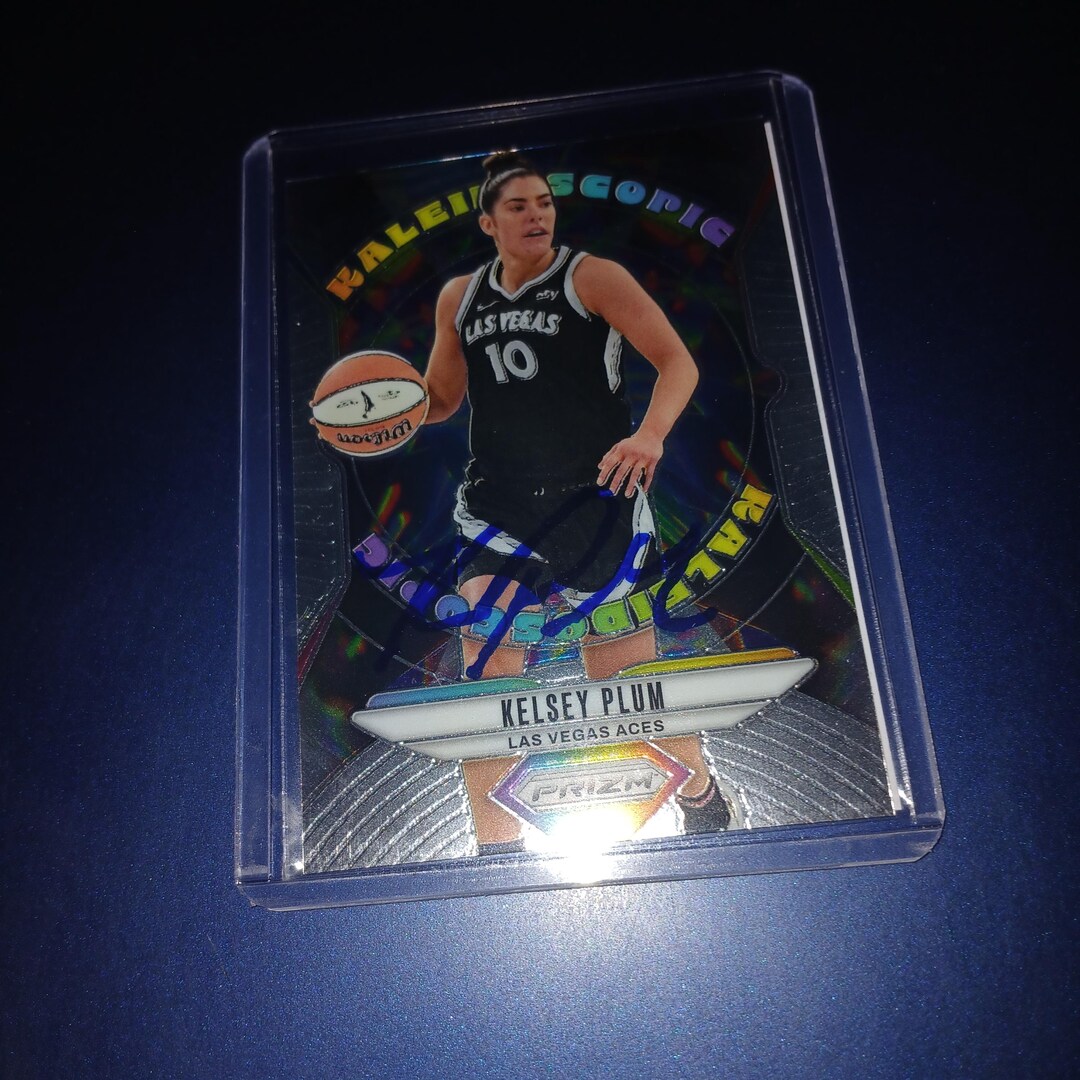Kelsey Plum Autographed Card With Coa - Etsy