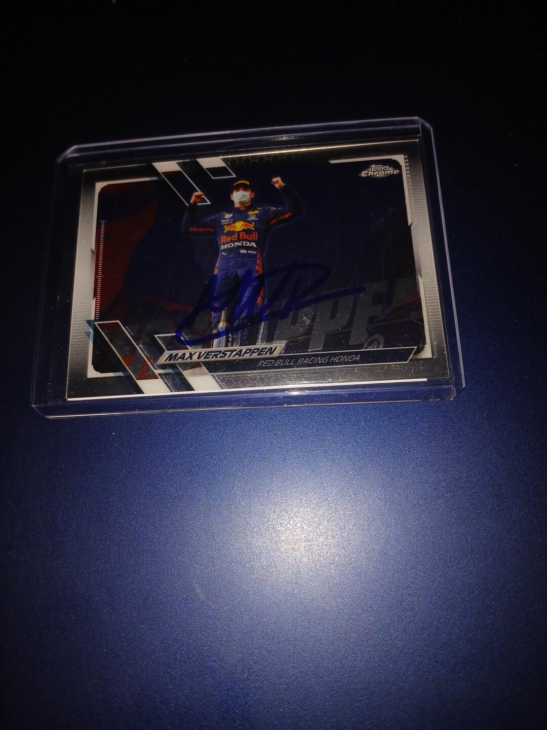 Max Verstappen Autographed Card With Coa - Etsy