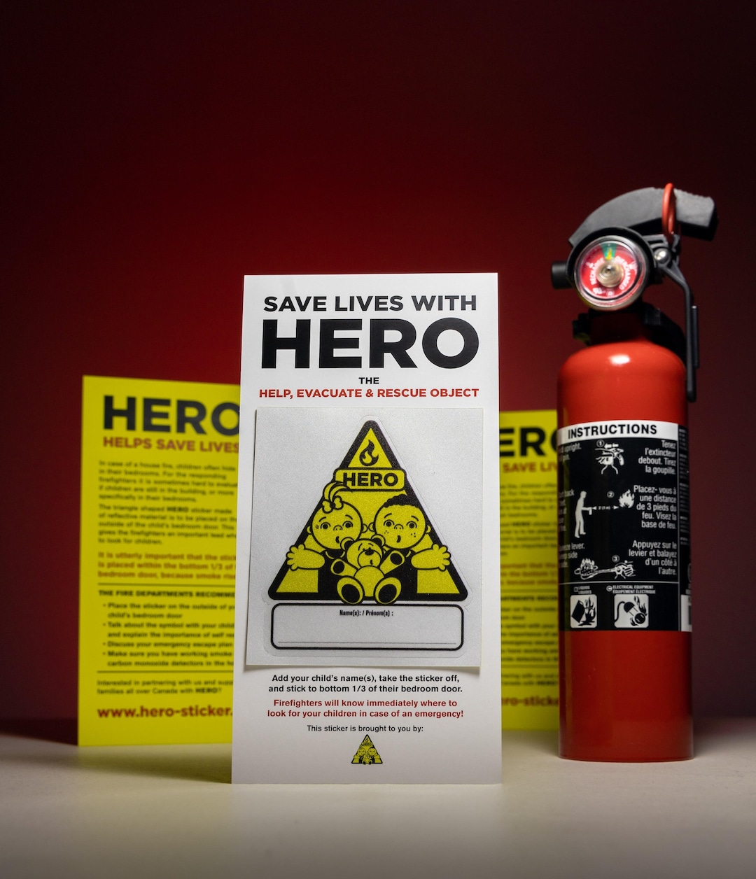 HERO STICKER - the Help, Evacuate & Rescue Object - Etsy