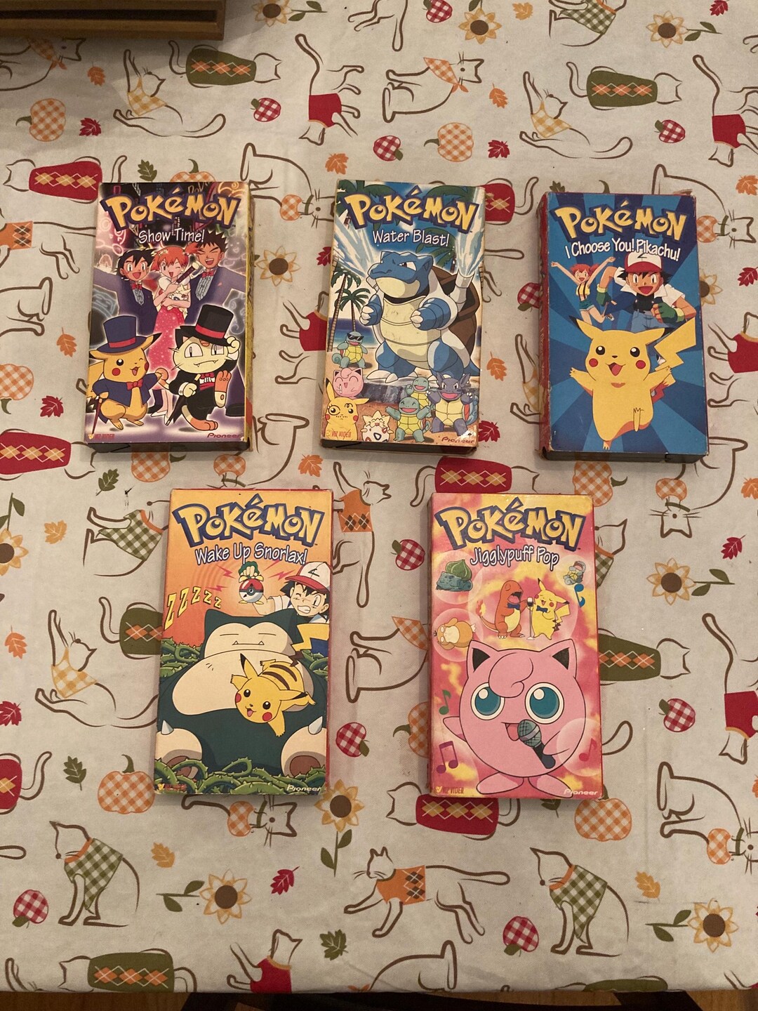 Pokémon VHS Tape Lot - Etsy