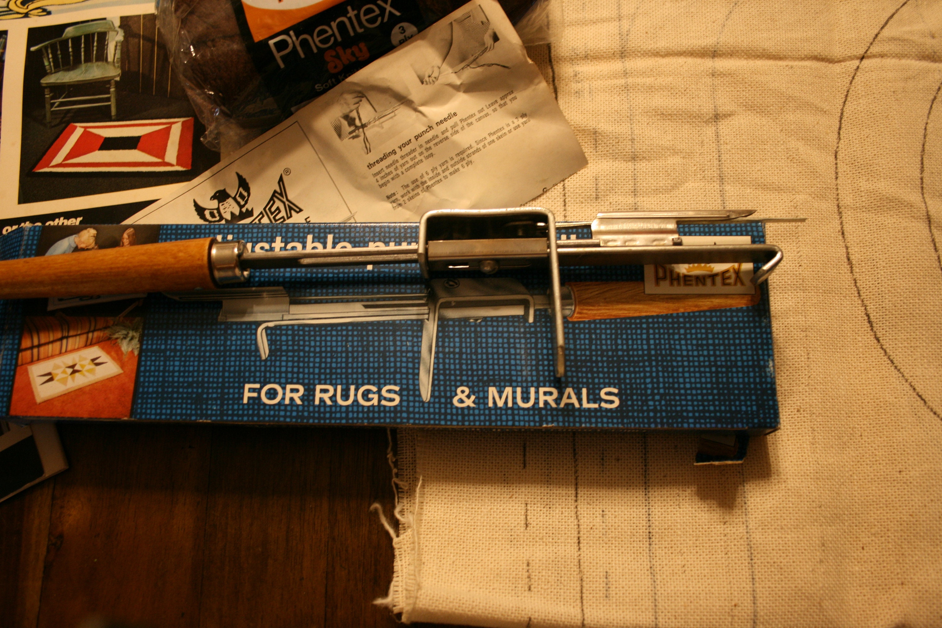 Phentex Rug and Mural Punching Needle Lot | Etsy