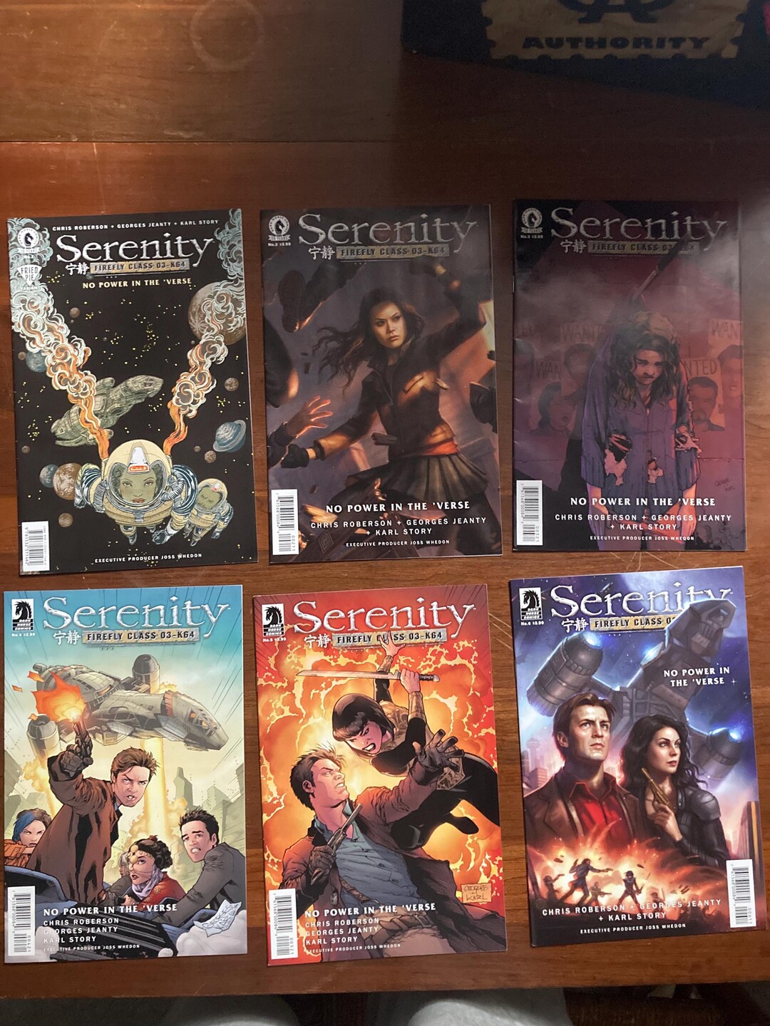 Serenity: Firefly Class 03-K64 No Power in the ‘verse Comic Book Series (complete) - Etsy