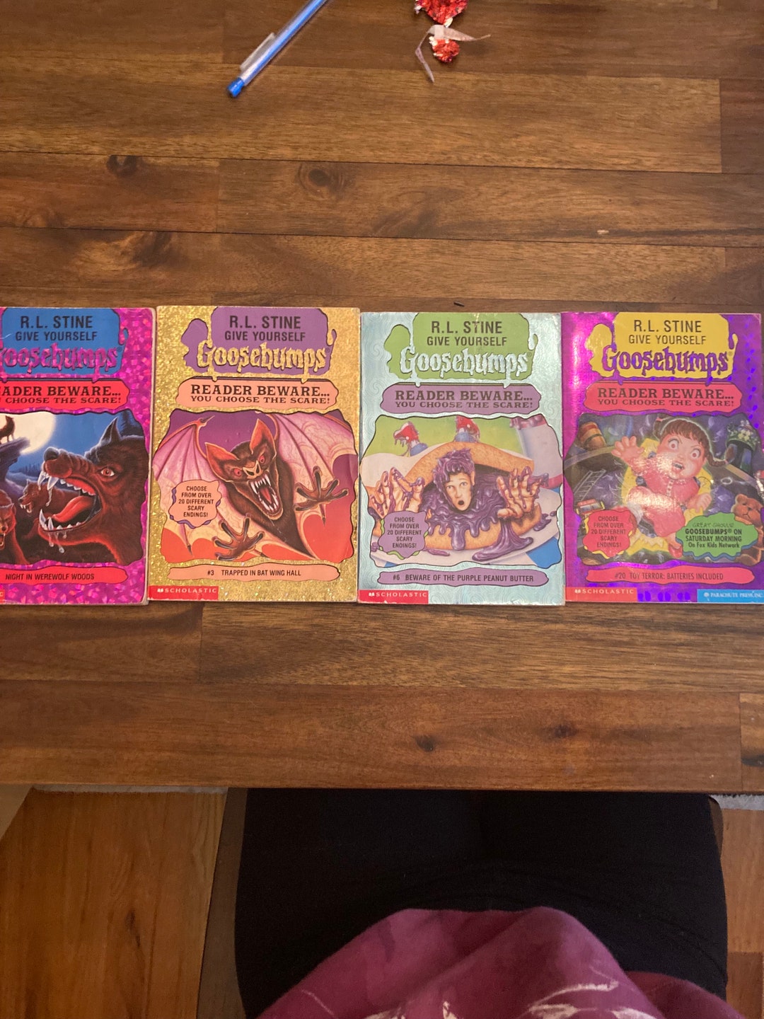 R. L. Stine's Goosebumps Reader Beware #3,#5,#6,#20 - Etsy