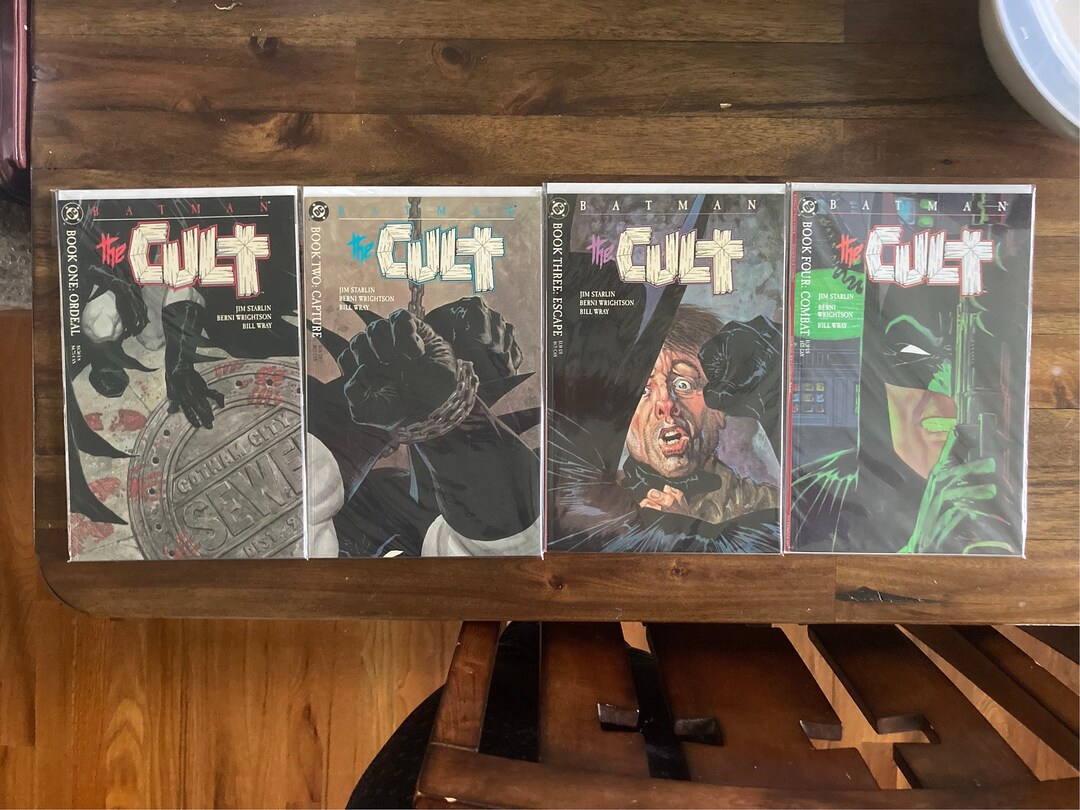 Batman: the Cult Books 1-4 (complete) - Etsy