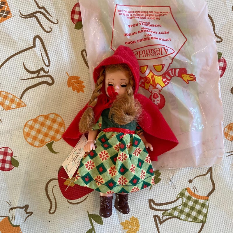 Red Riding Hood Doll - Etsy