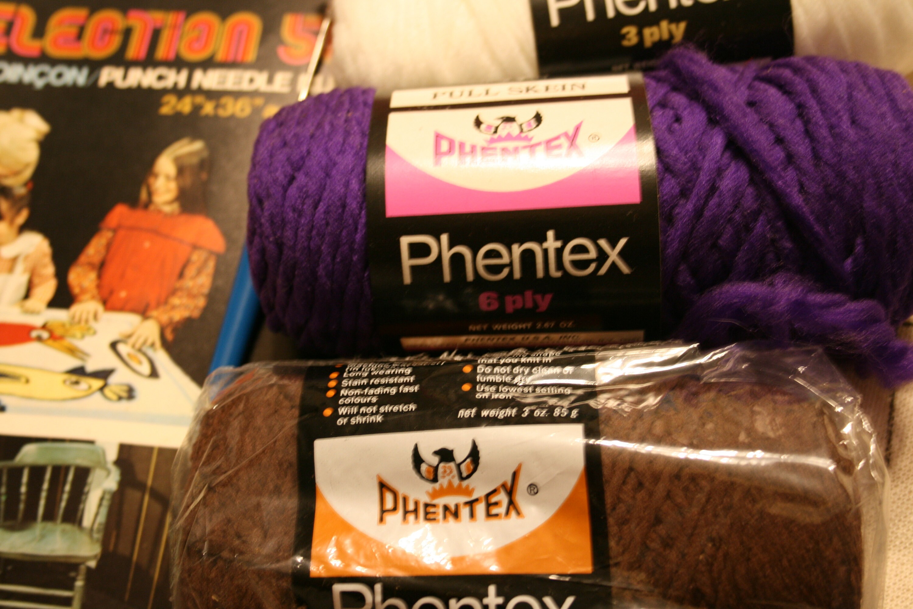 Phentex Rug and Mural Punching Needle Lot | Etsy