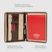 Folio Brown Leather Compendium - Etsy