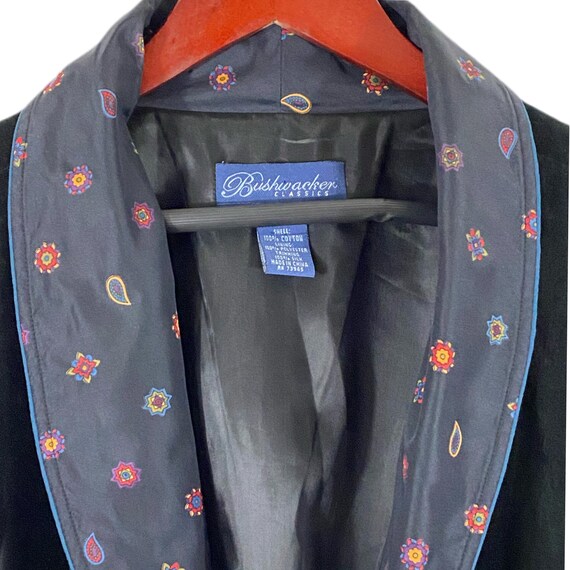 BUSHWACKER CLASSICS Black Velvet Jacket Blazer - Gem
