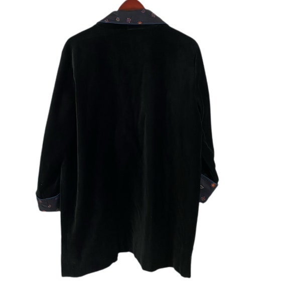 BUSHWACKER CLASSICS Black Velvet Jacket Blazer - Gem