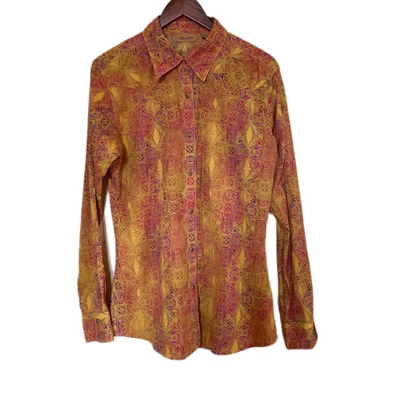 WRANGLER Vtg Western Shirt Pearl Snap Buttons Sz M - Gem WRANGLER Vtg Western Shirt Pearl Snap Buttons Sz M - Gem