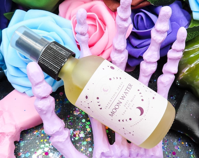 Full Moon Water Spray | Intention Spray | February 2023 Snow Moon in ...