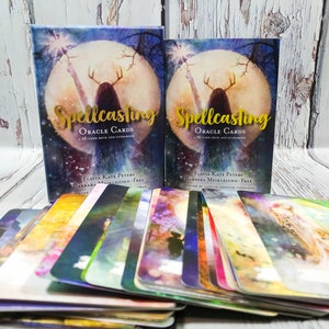 Spellcasting Oracle Cards: A 48-card Deck and Guidebook by Flavia Kate ...