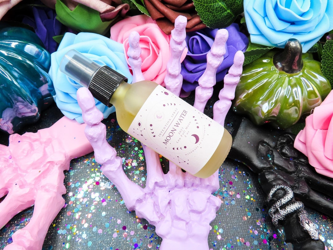 Full Moon Water Spray | Intention Spray | February 2023 Snow Moon in ...