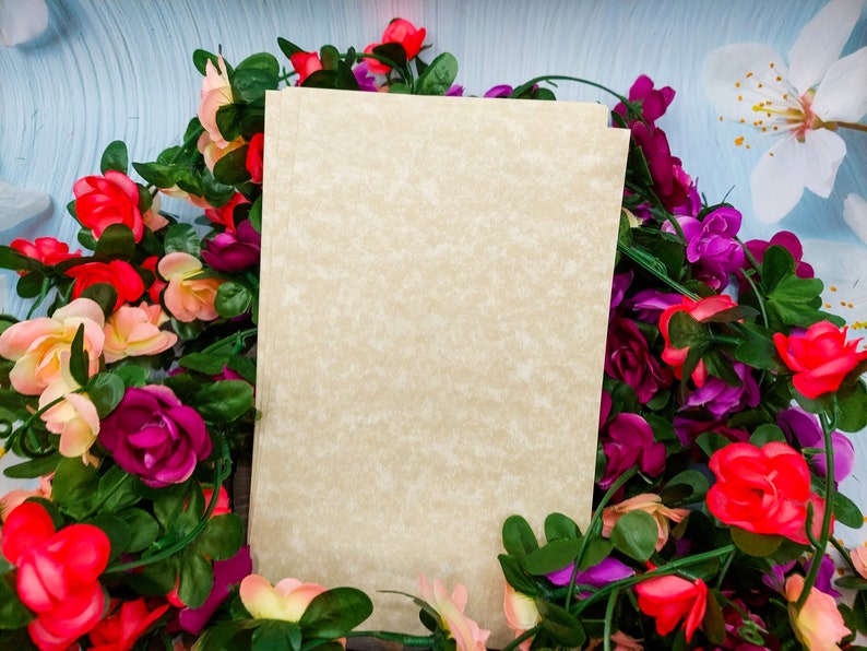 13 Pieces of Spell Writing Paper 'parchment' Antique - Etsy