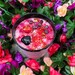 Persephone's Descent: Intention Candle With Pomegranate Flowers ...