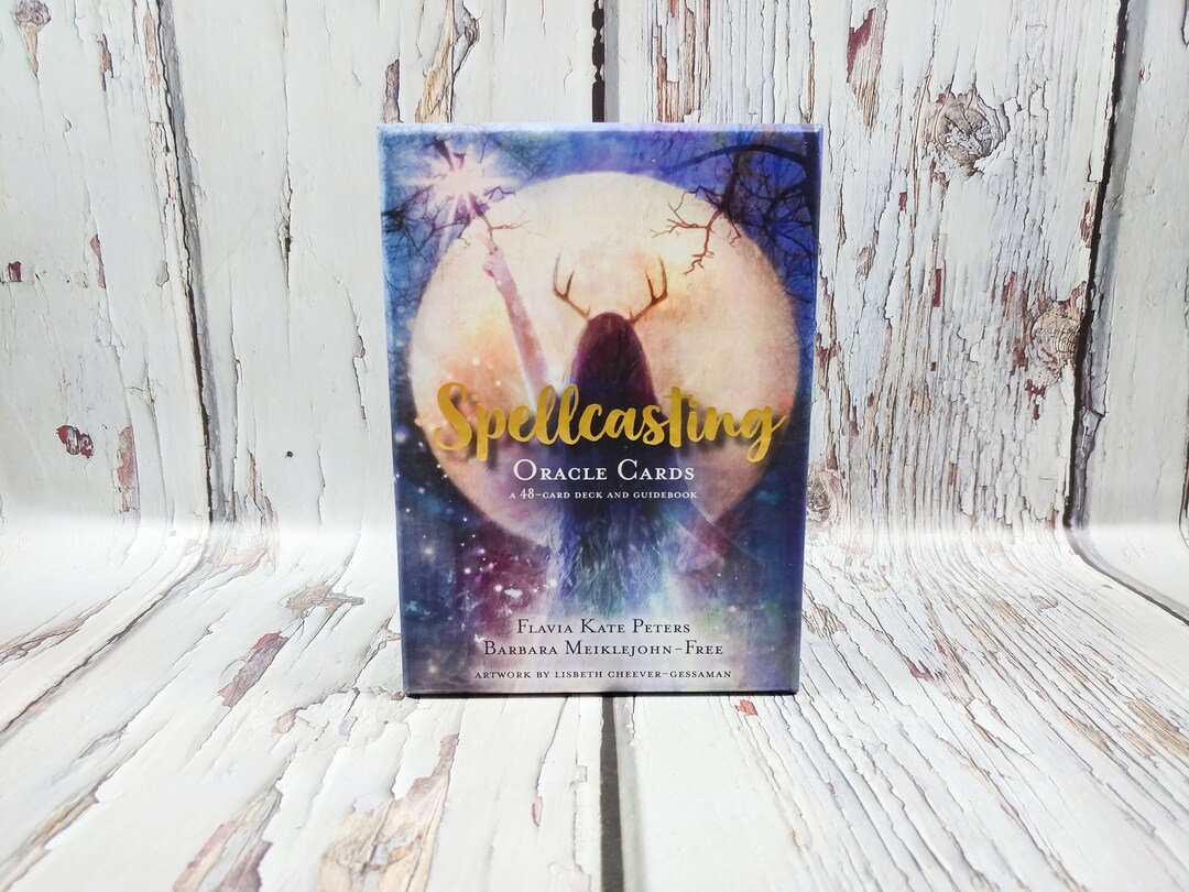 Spellcasting Oracle Cards: A 48-card Deck and Guidebook by - Etsy