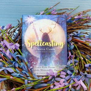 Spellcasting Oracle Cards: A 48-card Deck and Guidebook by Flavia Kate ...