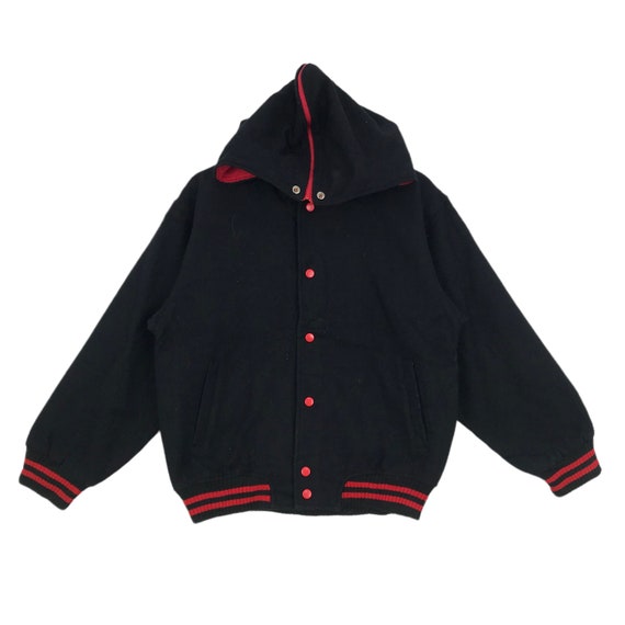 Vintage Rugby Club Friendly Varsity Jacket Big Logo V… - Gem