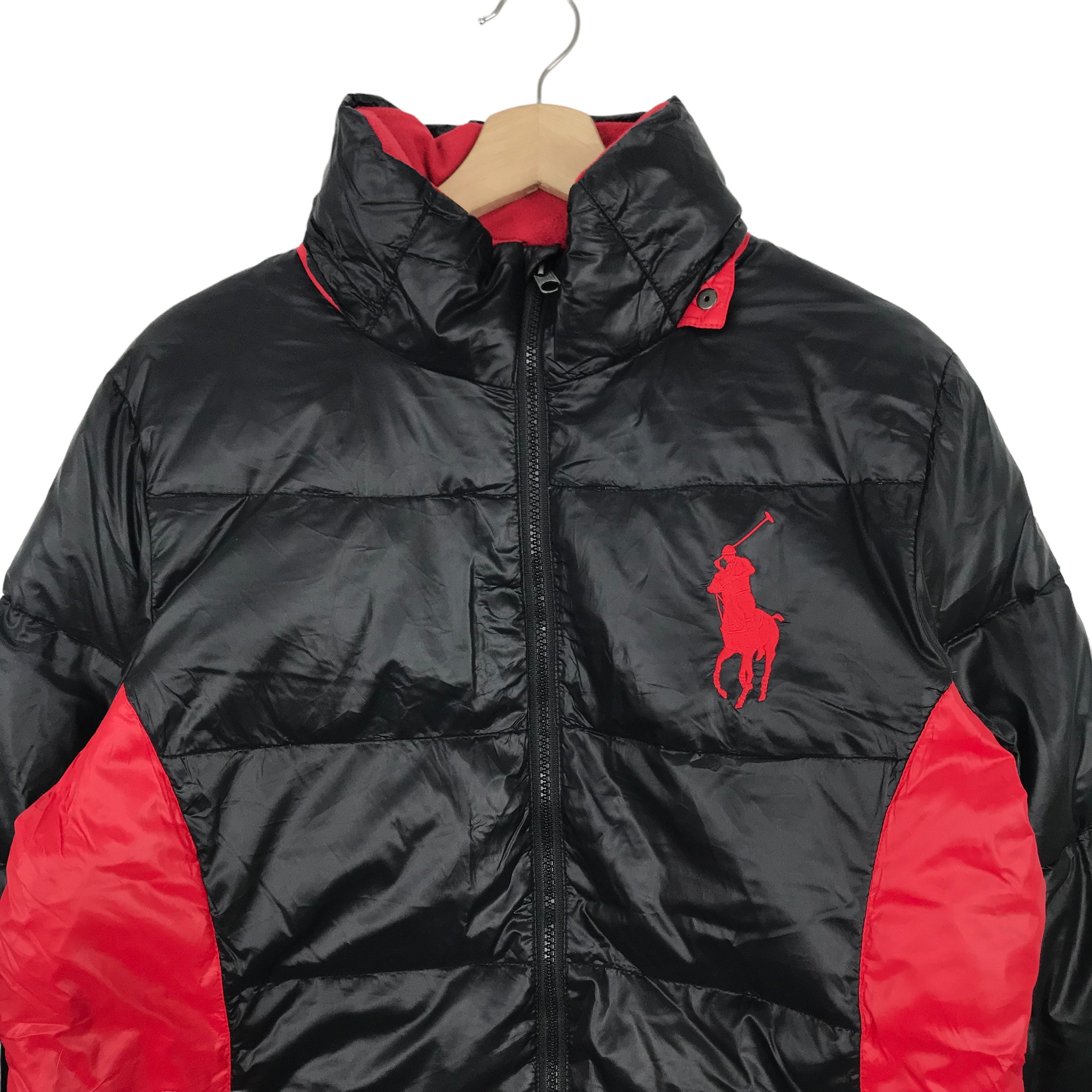 Polo RALPH LAUREN Puffer Jacket Big Pony Logo Streetwear Two - Etsy