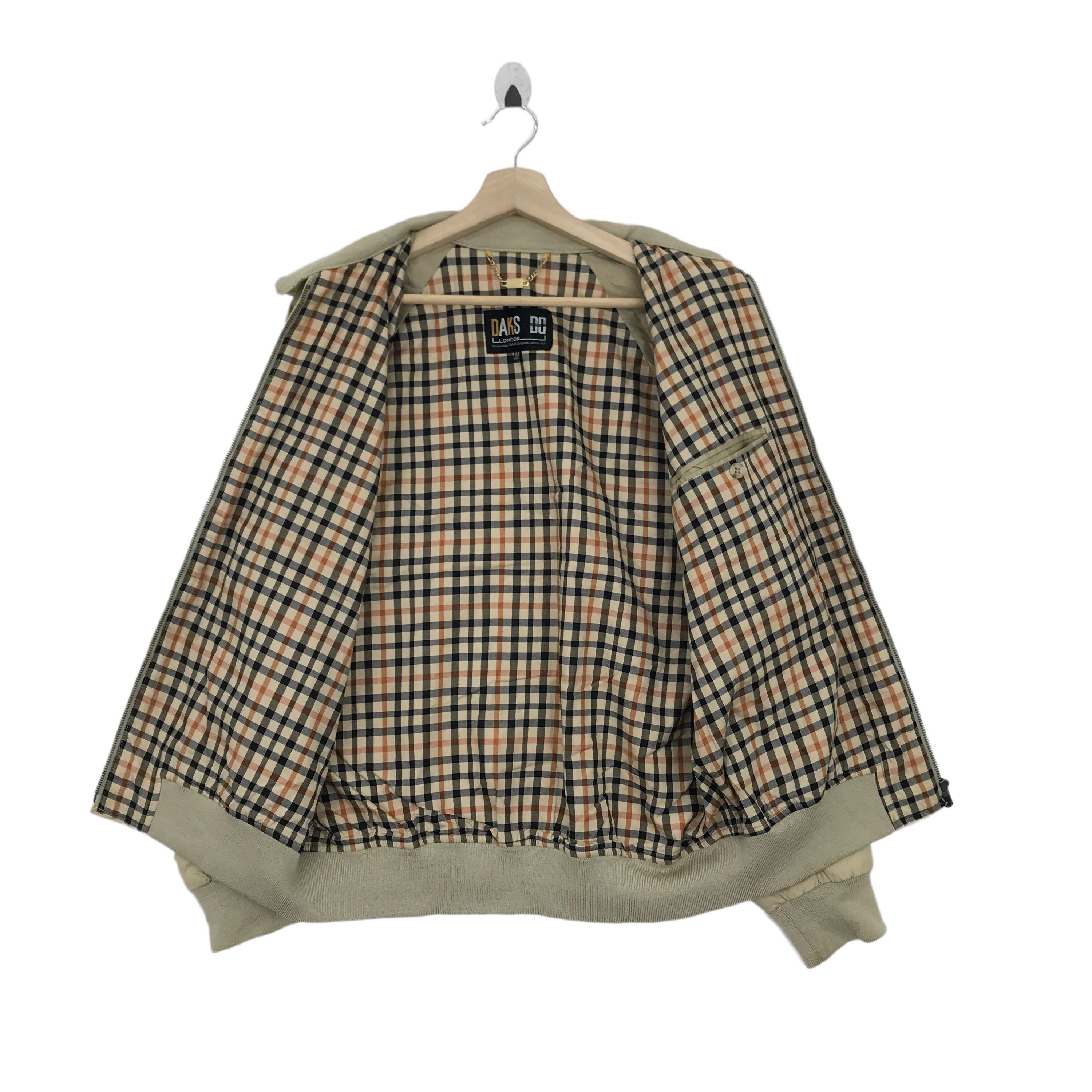 Vintage DAKS LONDON Harrington Jacket Check Inside Casual Style G9 - Etsy